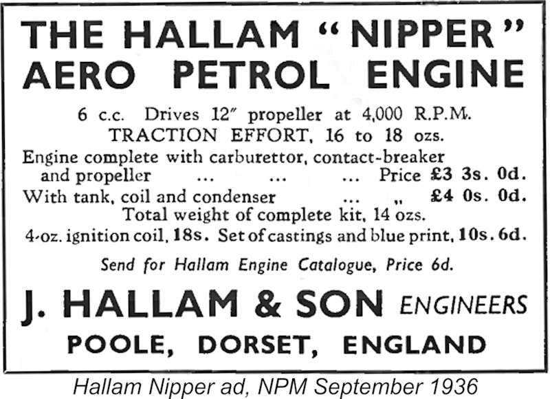 AdriansModelAeroEngines.com :: Hallam range